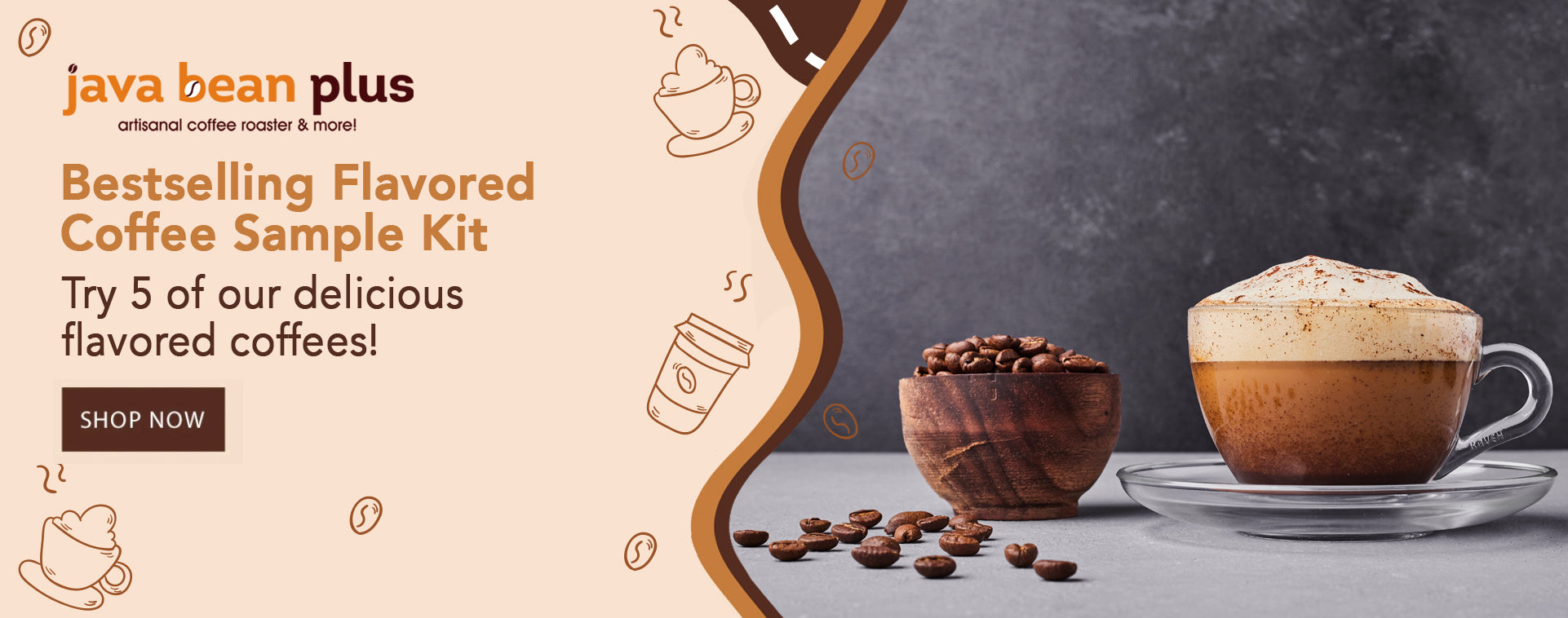 Roasted Coffee and Green Coffee: Java Bean Plus