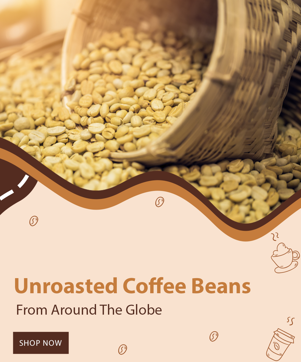 Roasted Coffee and Green Coffee: Java Bean Plus