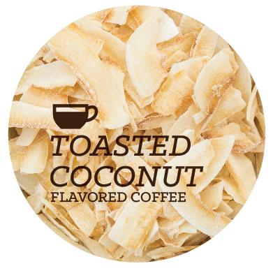 Shop Toasted Coconut Flavored Coffee Beans at Best Rates | Java Bean Plus